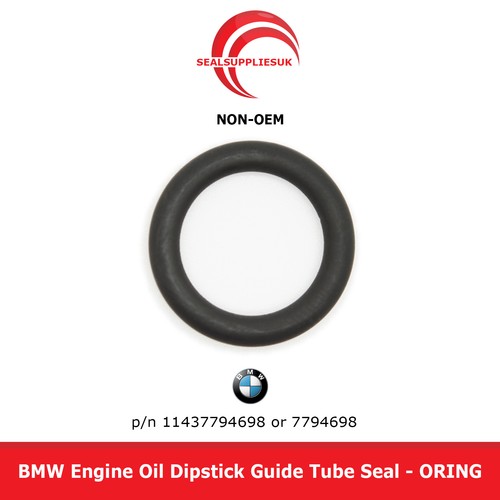 BMW Engine Oil Dipstick Guide Tube Seal - O Ring P/N 11437794698 or ...