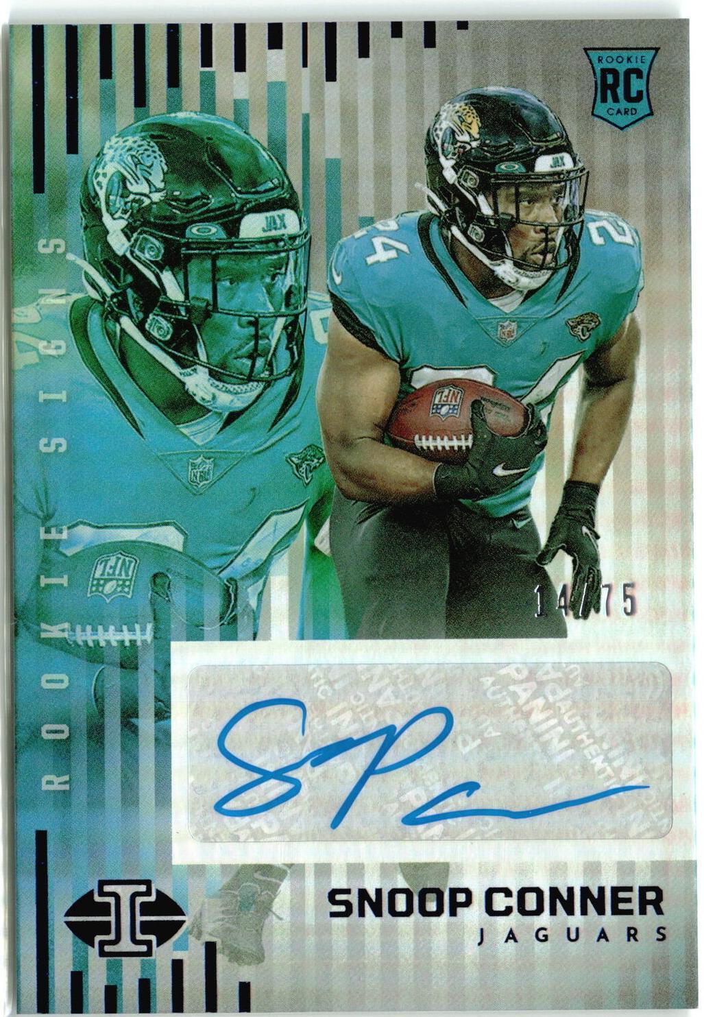 2022 Panini Illusions - Rookie Signs Snoop Conner #RS-SC Blue /75 (AU ...