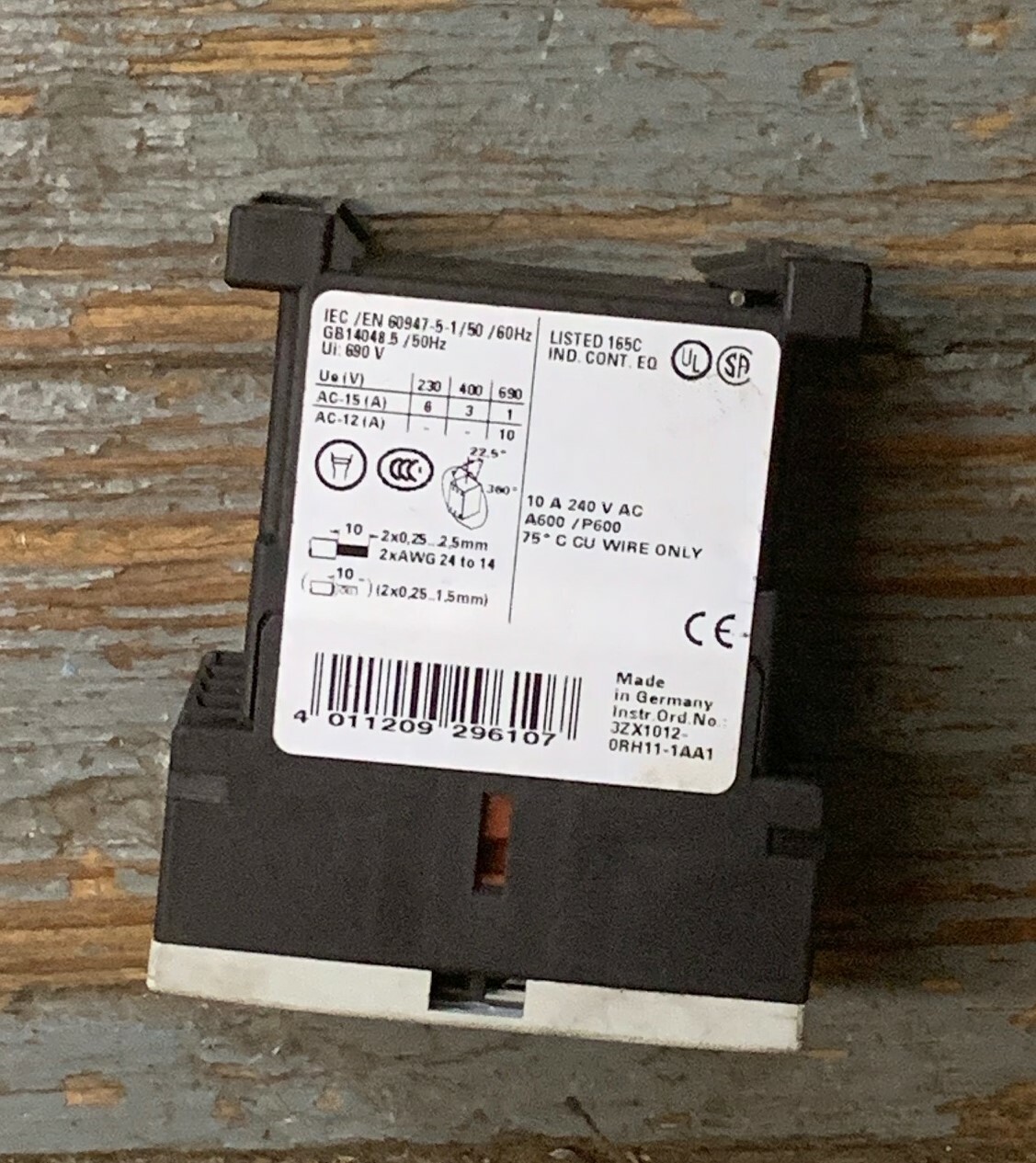 SIEMENS SIRIUS 40E RELAY CONTACTOR 3RH1140-2BB40 | eBay