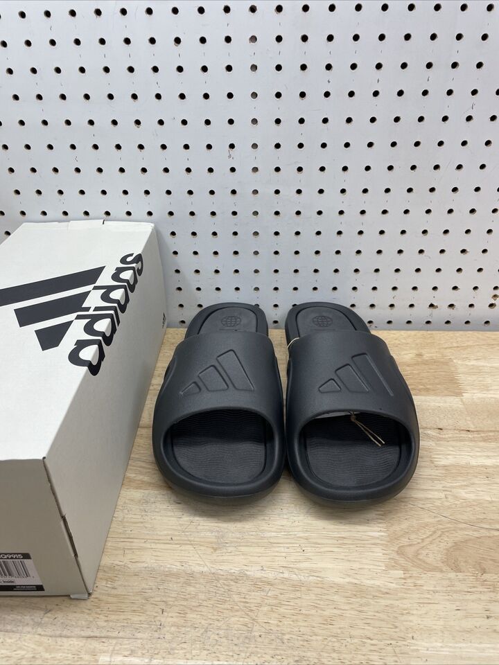 Adidas Adicane Slides Carbon Core Black HQ9915 Men's Sizes | eBay