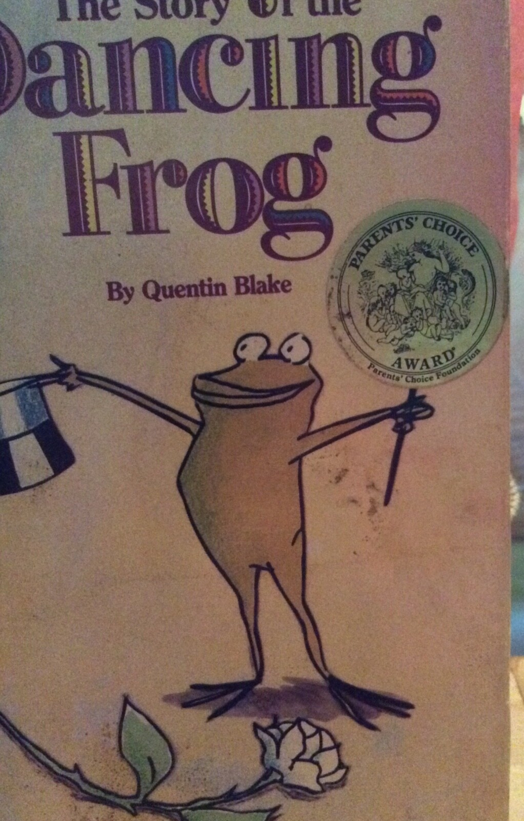 The Story of the Dancing Frog by Quentin Blake fhe VHS Vntg Parents ...
