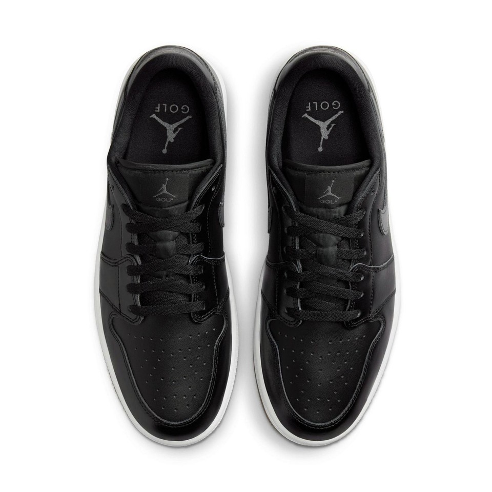[DD9315-005] MENS AIR JORDAN RETRO 1 LOW GOLF 'BLACK GUM' | eBay
