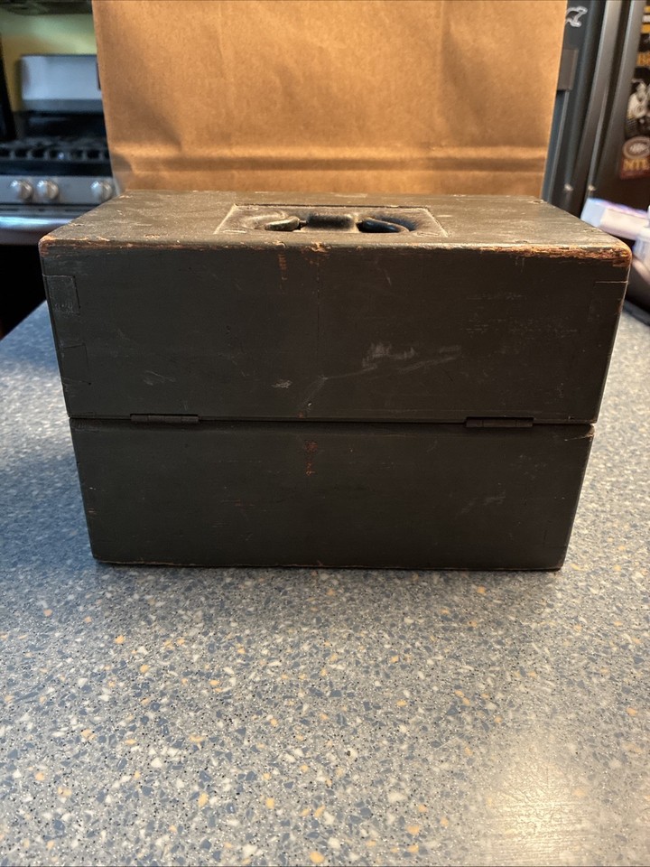 ww2 german time delay fuse box- empty | eBay