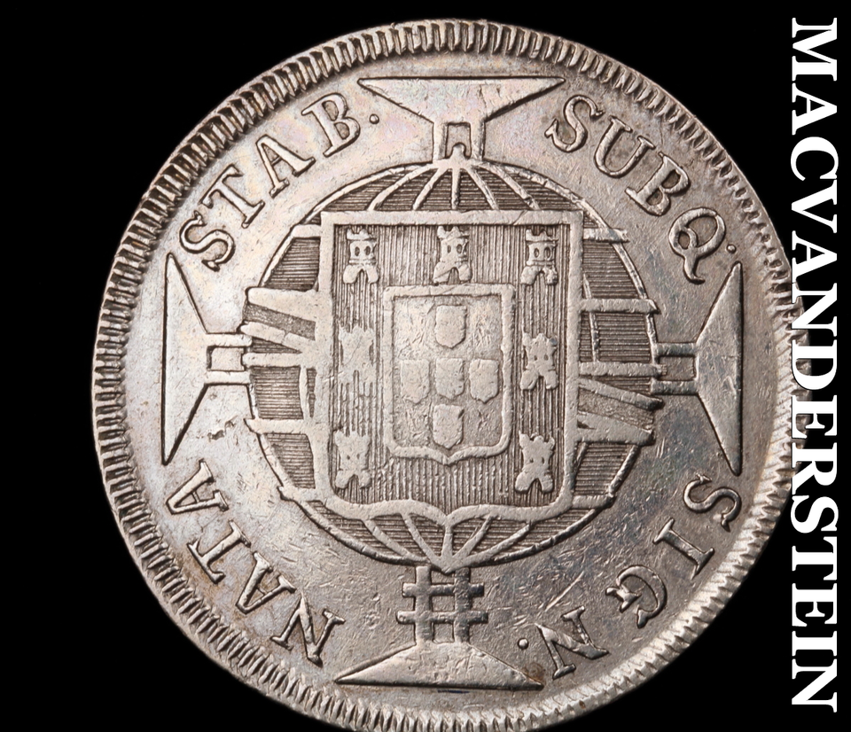 Brazil: 1820 960 Reis - Scarce Semi-key Better Date No Reserve #D1894 ...