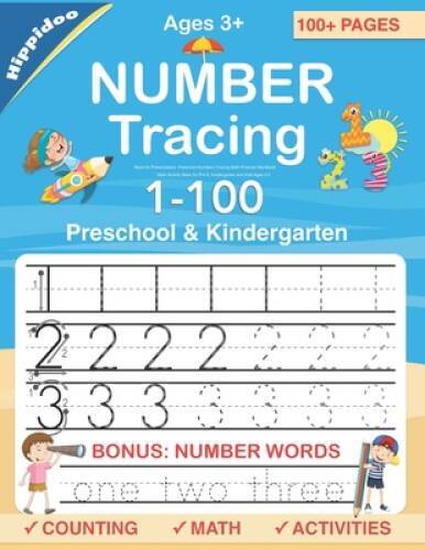 Number Tracing book for Preschoolers: Preschool Numbers Tracing Math ...
