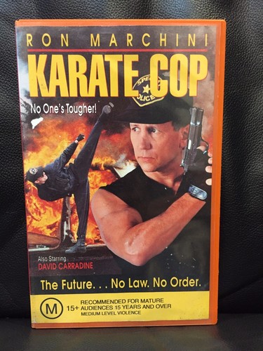 KARATE COP - RON MARCHINI & DAVID CARRADINE - VHS | eBay Australia