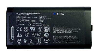RRC2054-2 RRC Standard Smart Battery Li-Ion 14.40V 4S2P w/LED Charge ...