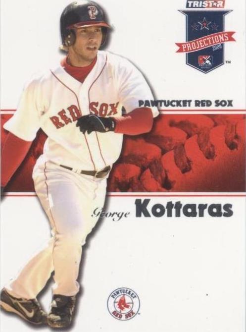 2008 TRISTAR PROjections - George Kottaras #130 for sale online | eBay