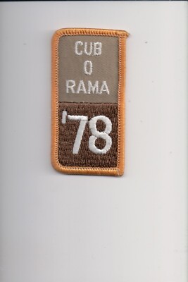 1978 Cub O Rama patch | eBay