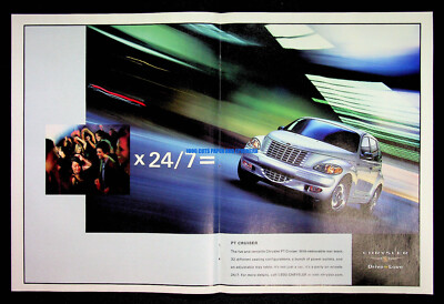 Chrysler PT Cruiser 2002 Trade Print Magazine Ad Poster ADVERT | eBay