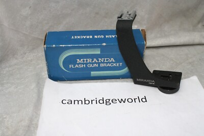 MIRANDA FLASH GUN BRACKET GENUINE MIRANDA BRAND NEW OLD STOCK in BOX | eBay