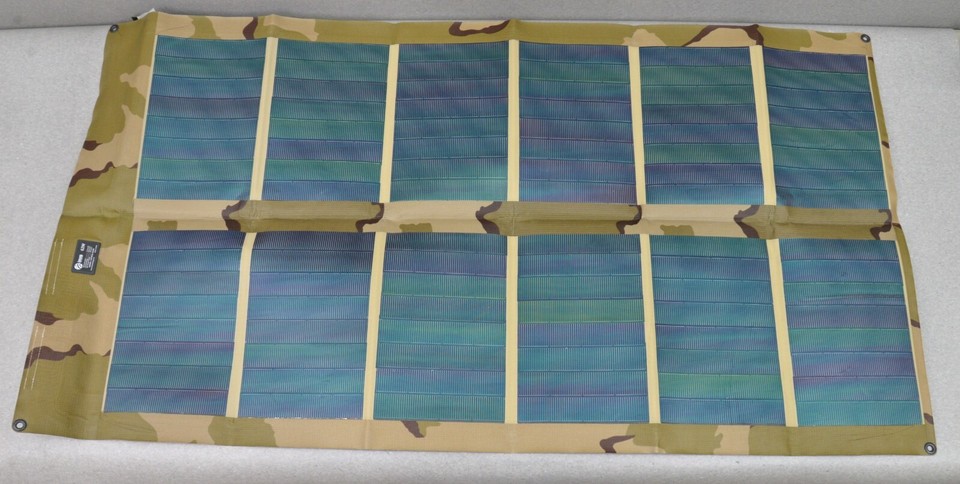 Iris Technology SPACES II Portable Military Solar Energy Field Kit ...