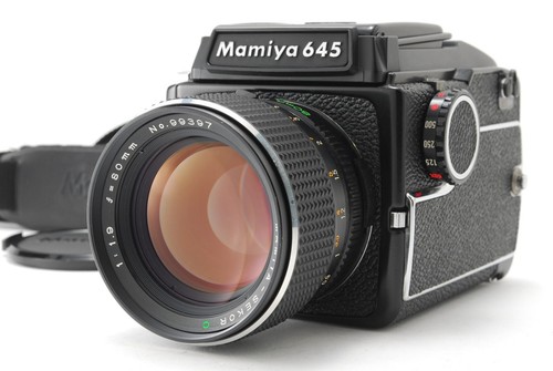 【MINT-】Mamiya M645 6x4.5 Medium Format Film Camera C 80mm f/1.9 Lens ...