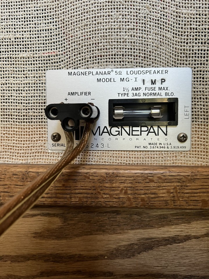 Magnepan Magneplanar MG1 | eBay