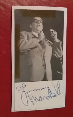 jimmy marshall signed autograph | eBay UK