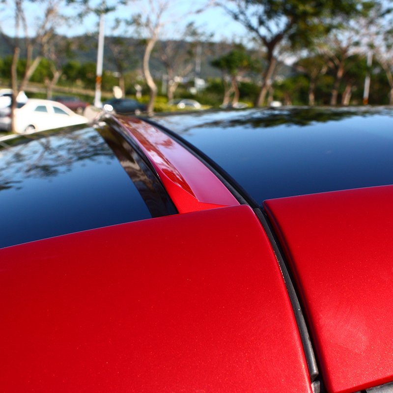 Fyralip Y10 Painted Black (Custom OK) Roof Spoiler For Infiniti M35 M45 ...