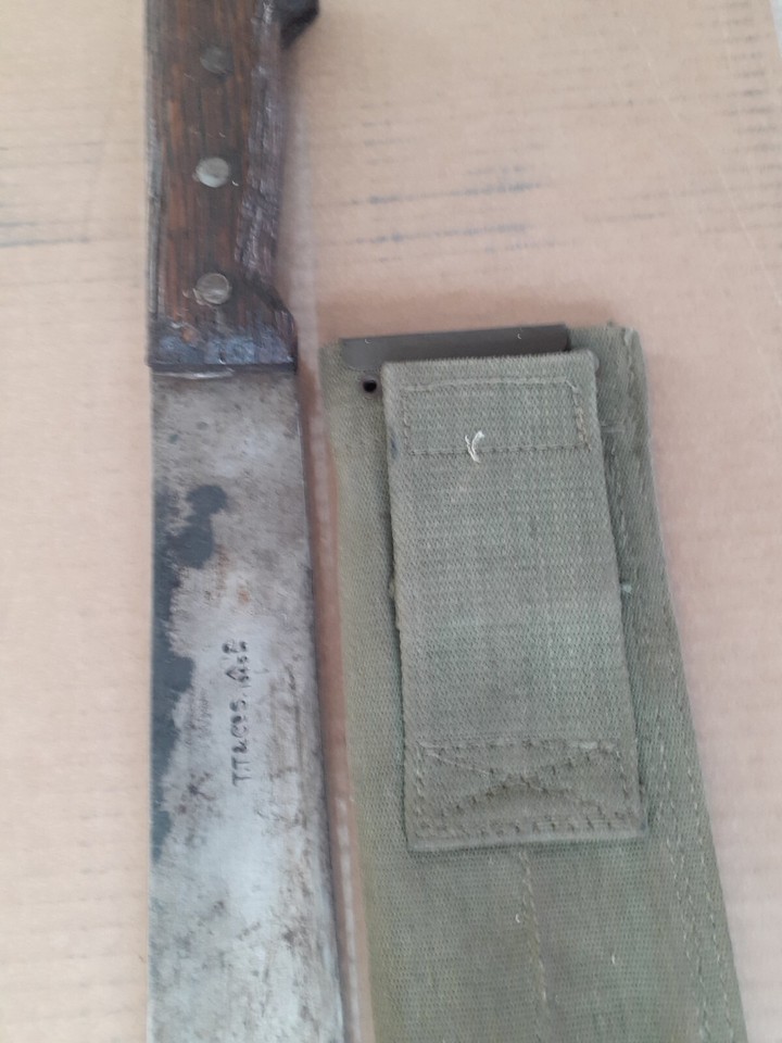 WWII British Military Machete W/original Sheath 1945 | eBay