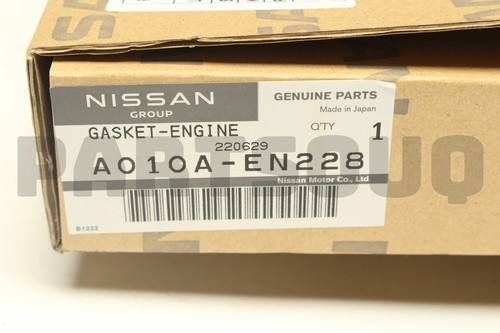 A010AEN228 Genuine Nissan GASKET-ENGINE A010A-EN228 | eBay
