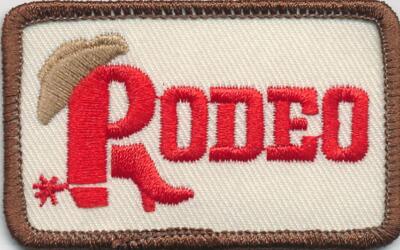Boy Girl cub RODEO Fun Patches Crests Badges GUIDES SCOUT Show ...