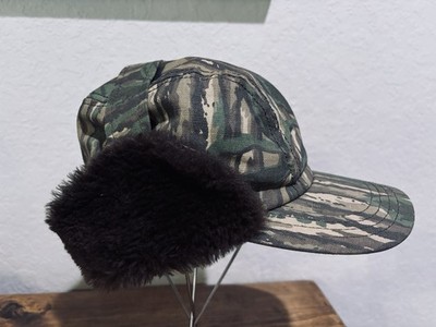 Vintage Realtree Camo Trapper Hat Thinsulate Ear Flaps USA Made Medium ...