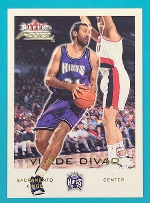 2000-01 Fleer Focus #26 Vlade Divac Sacramento Kings BASKETBALL Card P7 ...