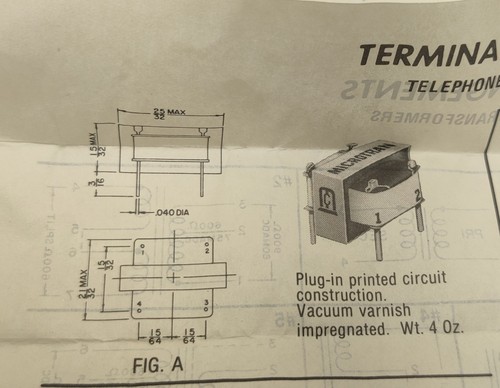 Microtran T2104 Audio Coupling Transformer, New Old Stock, Lot of 7 | eBay