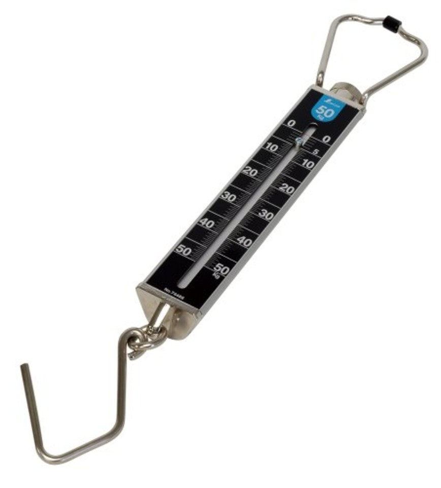 SHINWA Spring Scale with Flat Scale Face 50Kg 74488 F/S w/Tracking ...