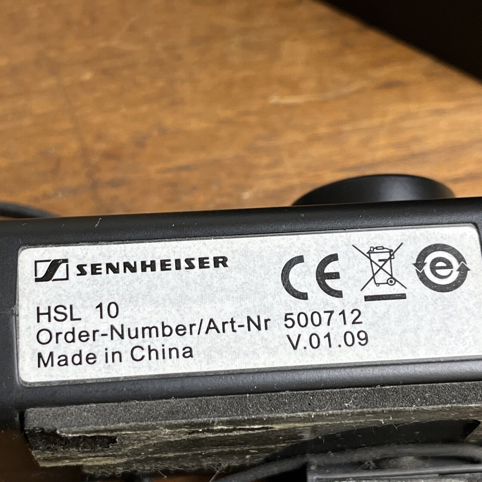 Sennheiser 504381(OR BS-US) Base w/ 500712(HSL 10) Handset Lifter ...