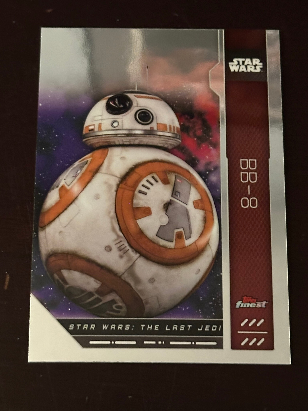 2023 Star Wars Finest BB-8 Card #FN-38 THE LAST JEDI | eBay