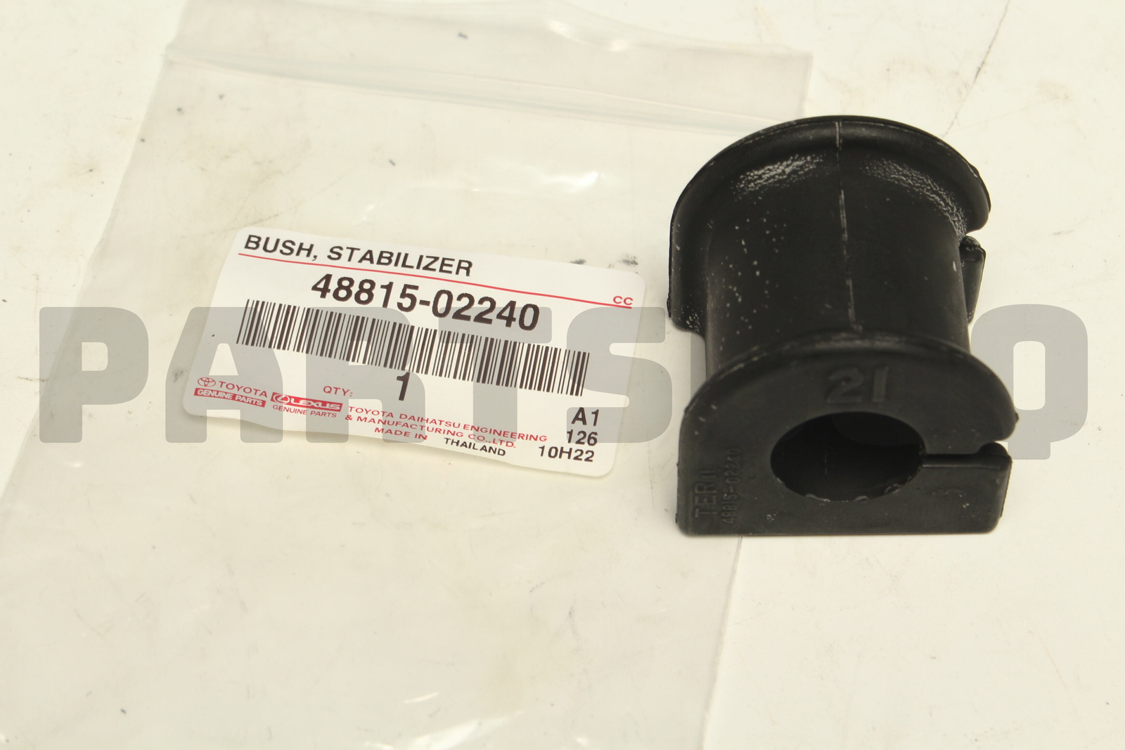 4881502240 Genuine Toyota BUSH, FRONT STABILIZER BAR, NO.1 48815-02240 ...