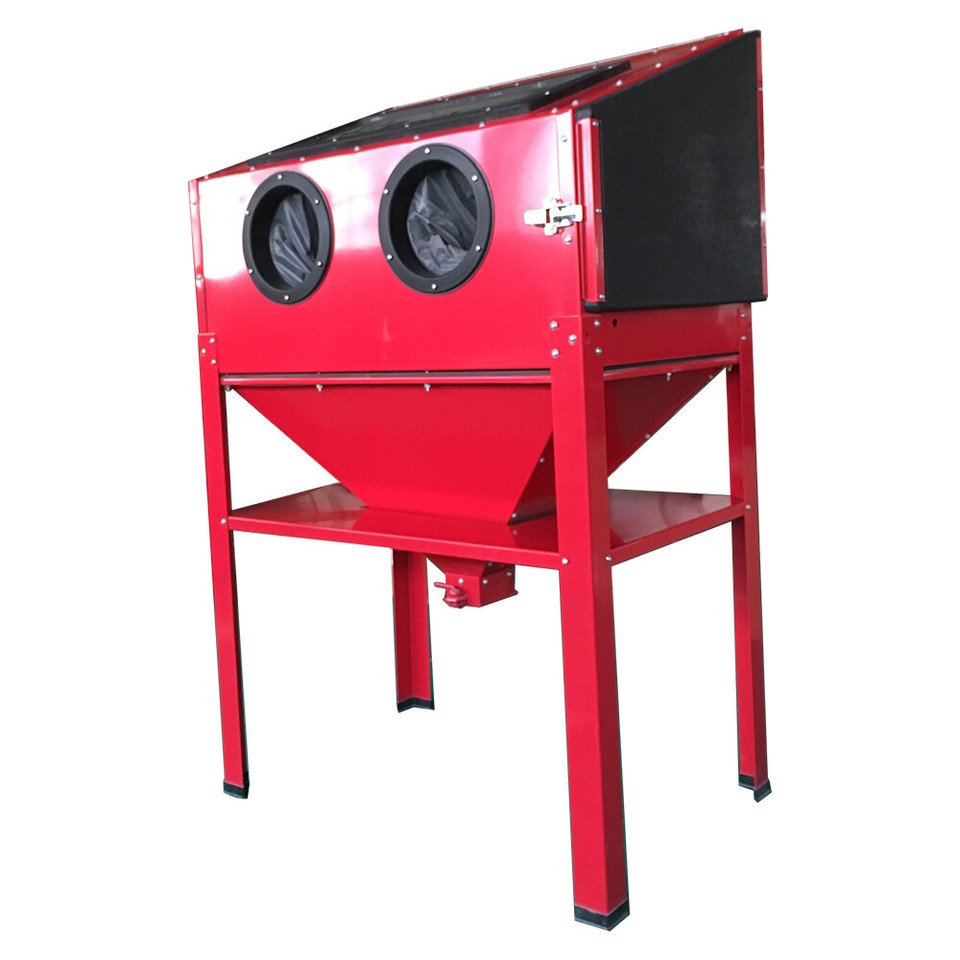 Abrasive Air Sand Blasting Blaster Blast Cabinet Glass Bead Media 60 ...