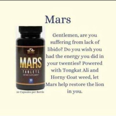 Mars Dietary Supplement - 30 Tablets. Health boost for men. | eBay
