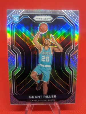 Grant Riller Silver 2020-21 Panini Prizm Rookie RC #295 Hornets | eBay