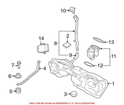 Genuine OEM Fuel Pump Assembly for BMW 16117344066 | eBay