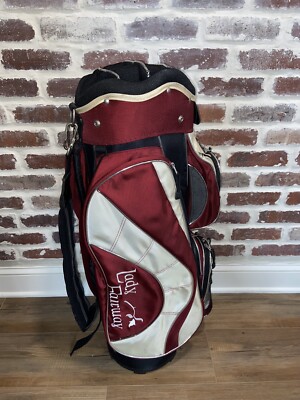Lady Fairway HSL Plus 14-Way Divider Golf Cart Bag Excellent Condition ...
