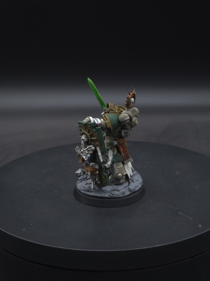 Warhammer 40k Dark Angels Blade Guard Captain Space Marine Painted | eBay