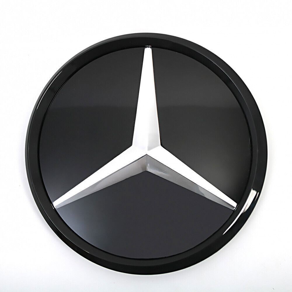 Twist Type Mirror Glass Star Front Grill Emblem Logo For Mercedes Benz ...