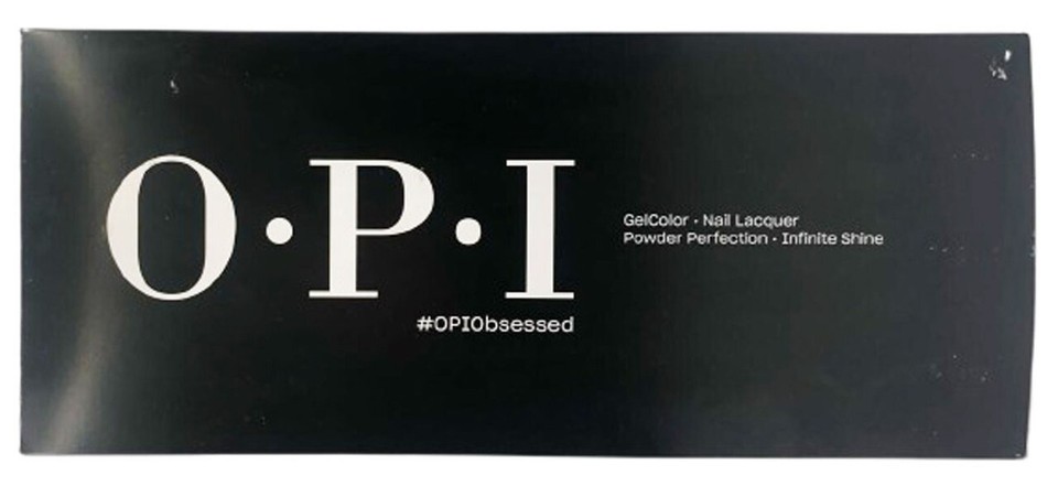 OPI Color Chart-Gel Color, Infinite Shine, Nail Lacquer, Powder ...