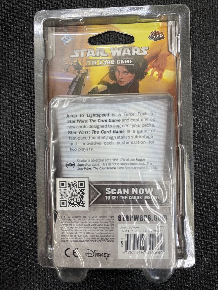 Star Wars the Card Game - Jump to Lightspeed Force Pack LCG NEW | eBay