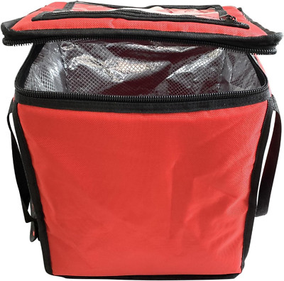Food Warmer Red Box Carry Bag – Insulated & Heated Storage | Pro-Grade ...
