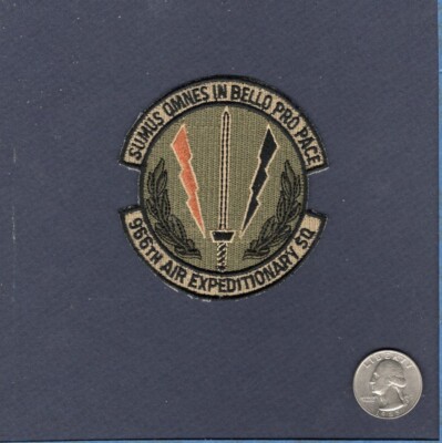 966th Aes Air Expéditionnaire Escadron USAF Patch | eBay