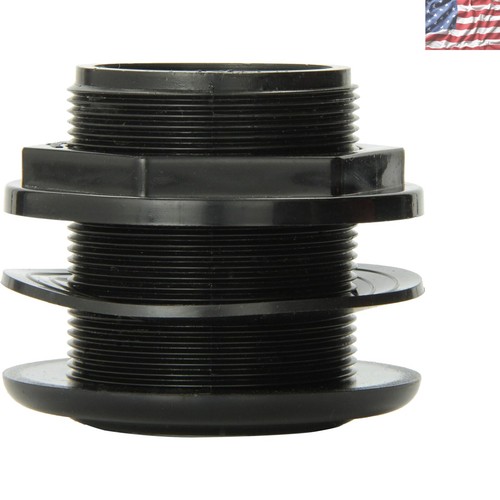 Standard Threaded Bulkhead Kit for Aquariums - Includes Fitting & Lock ...