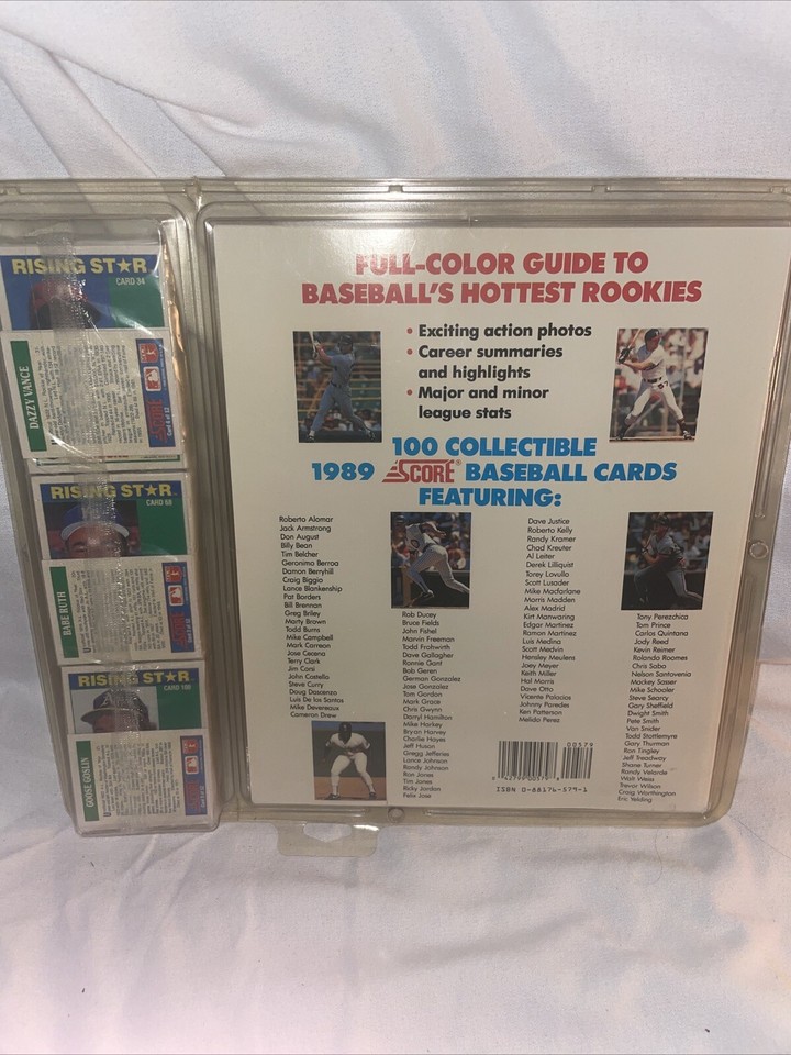 NEW Sealed 1988-89 Baseball's 100 Hottest ROOKIES SCORE Cards & Book ...