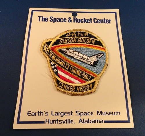 Vintage NASA Patch: Space Shuttle: Gibson Bolden Nelson Hawley Chang Diaz Etc. | eBay