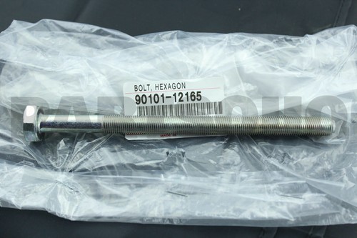 9010112165 Genuine Toyota BOLT, HEXAGON(FOR ANCHOR ARM ADJUSTING) 90101 ...