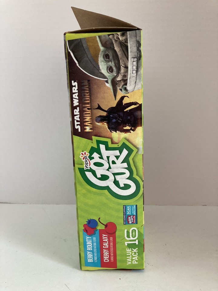 Yoplait Go Gurt Star Wars: The Mandalorian Box (Empty) | eBay