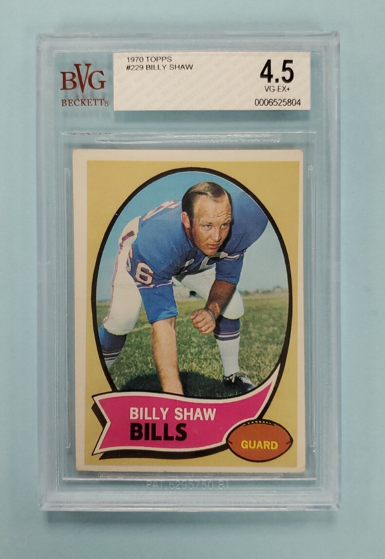 1970 Topps - #229 Billy Shaw for sale online | eBay