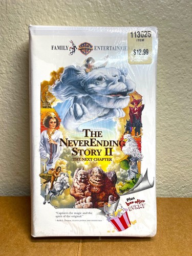 The Neverending Story 2: The Next Chapter (VHS, 1994) for sale online ...