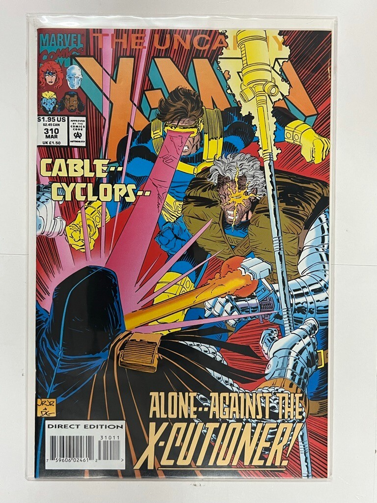 The Uncanny X-Men #310 Marvel Comics 1994 Cyclops Cable Cover ...