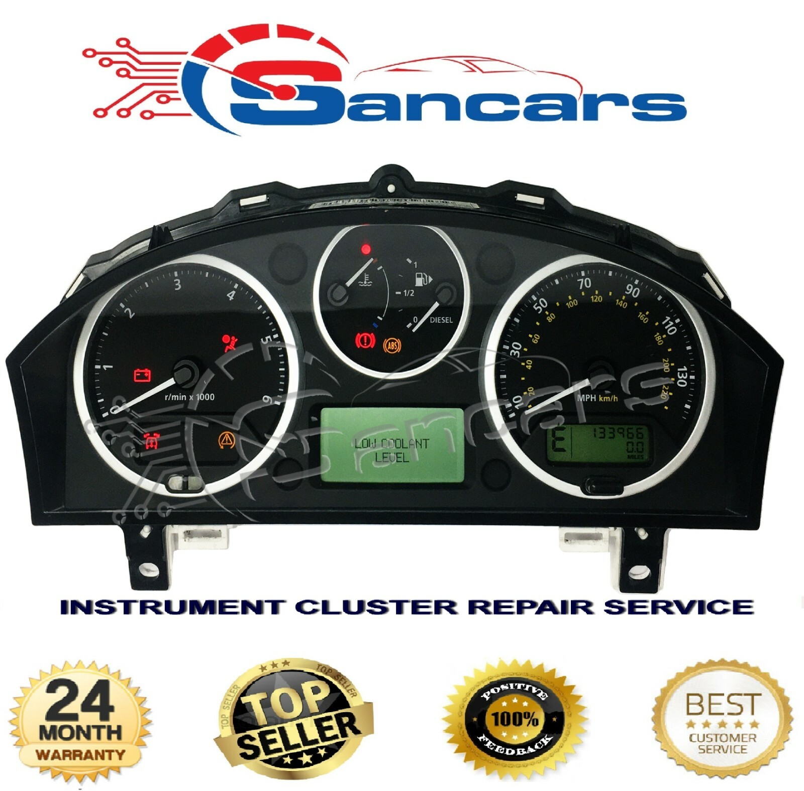 RANGE ROVER SPORT INSTRUMENT CLUSTER SPEEDO DASH CLOCKS REPAIR SERVICE ...